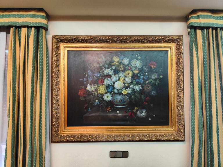 Large Oil on Canvas by Terence Alexander-British For Sale at 1stDibs