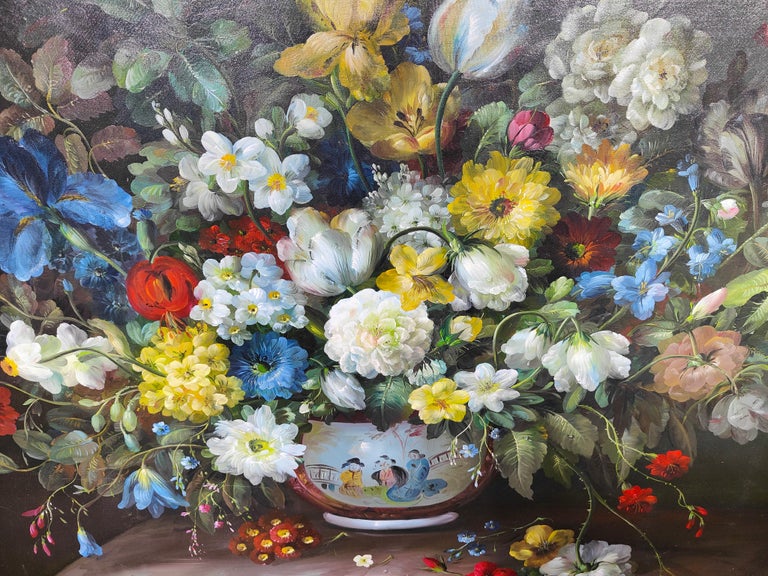 Large Oil on Canvas by Terence Alexander-British For Sale at 1stDibs