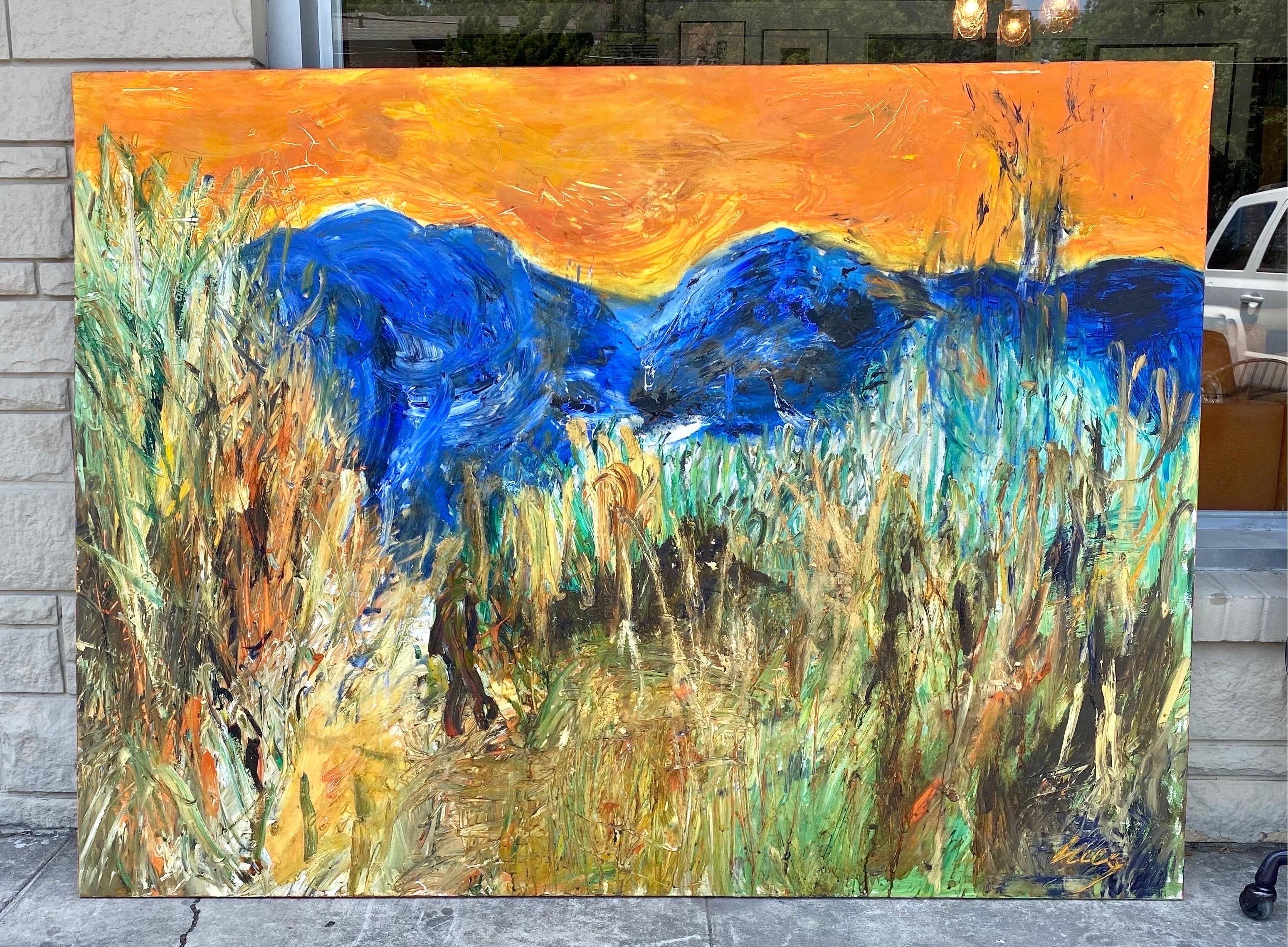 Large Oil on Canvas "Cana" by Phil Kelly For Sale at 1stDibs