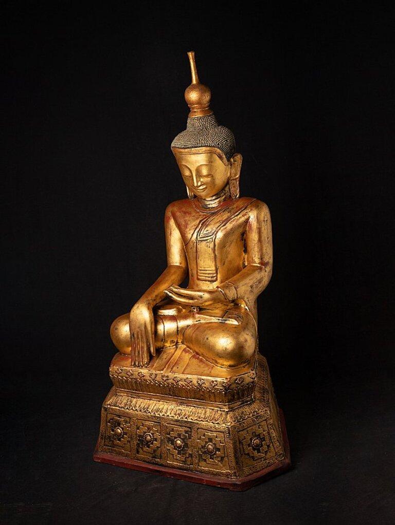 Large Old Burmese Buddha Statue from Burma For Sale at 1stDibs
