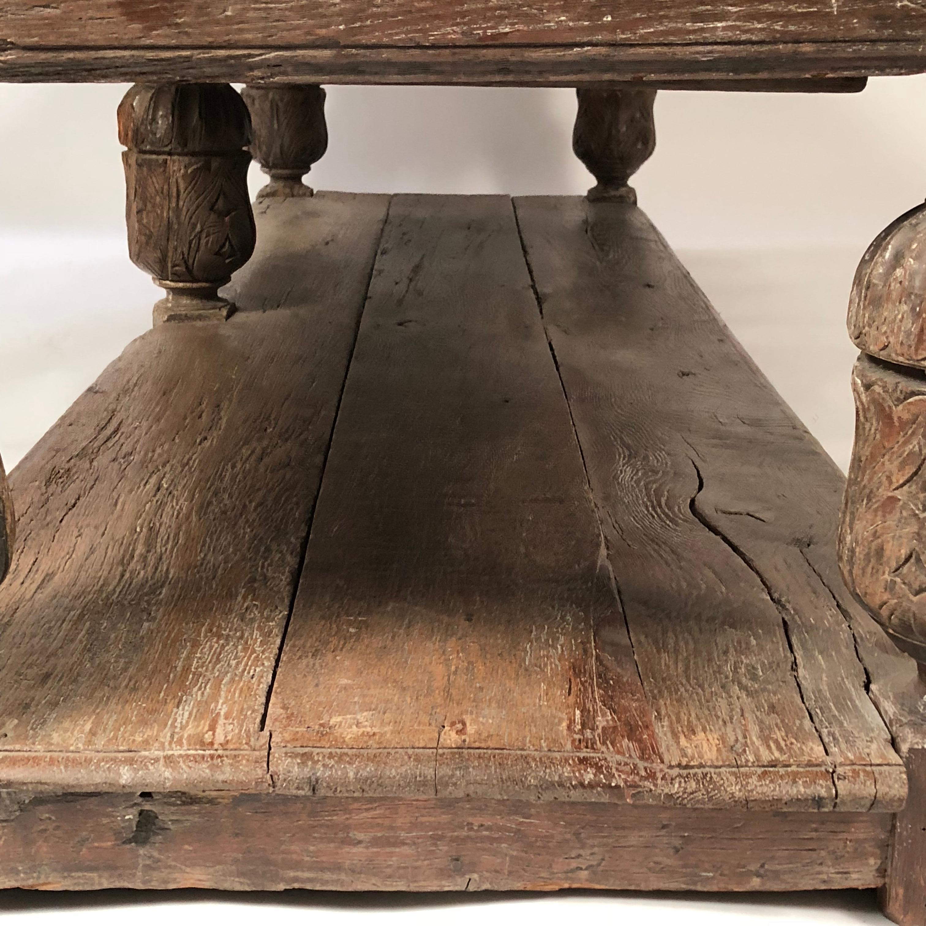 Large Old English Oak Coffee Table at 1stDibs | old english coffee ...