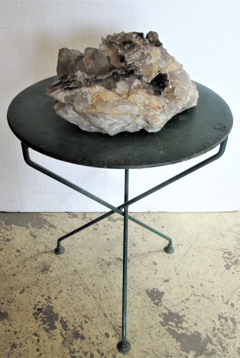 Large Old Quartz Crystal Cluster Specimen at 1stDibs