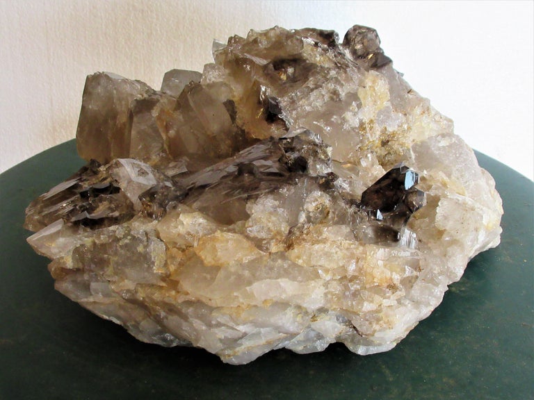 Large Old Quartz Crystal Cluster Specimen at 1stDibs