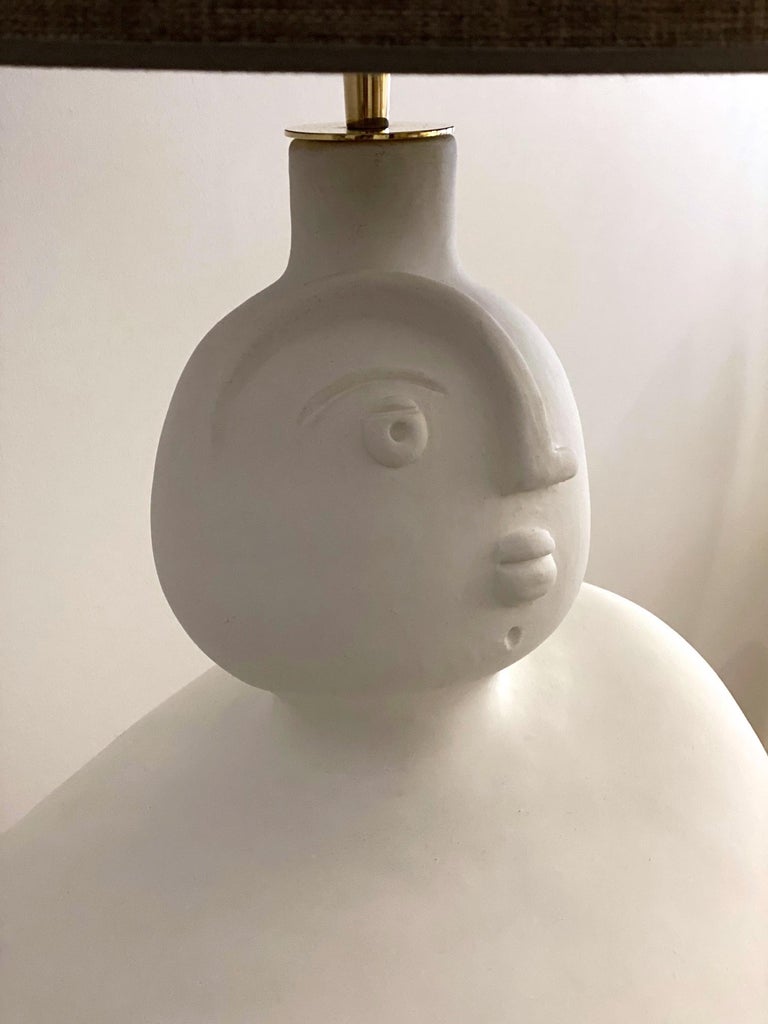 Large One of a Kind Ceramic Lamp Base Signed by Dalo at 1stDibs | one ...