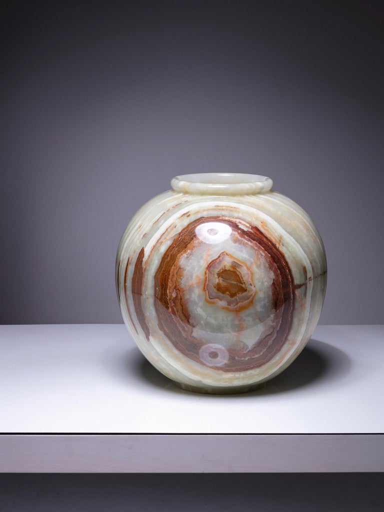 Large Onyx Vase For Sale at 1stDibs