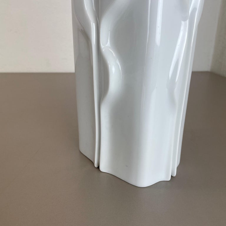 Large Op Art Vase Porcelain German Vase by Fürstenberg Ceramics ...