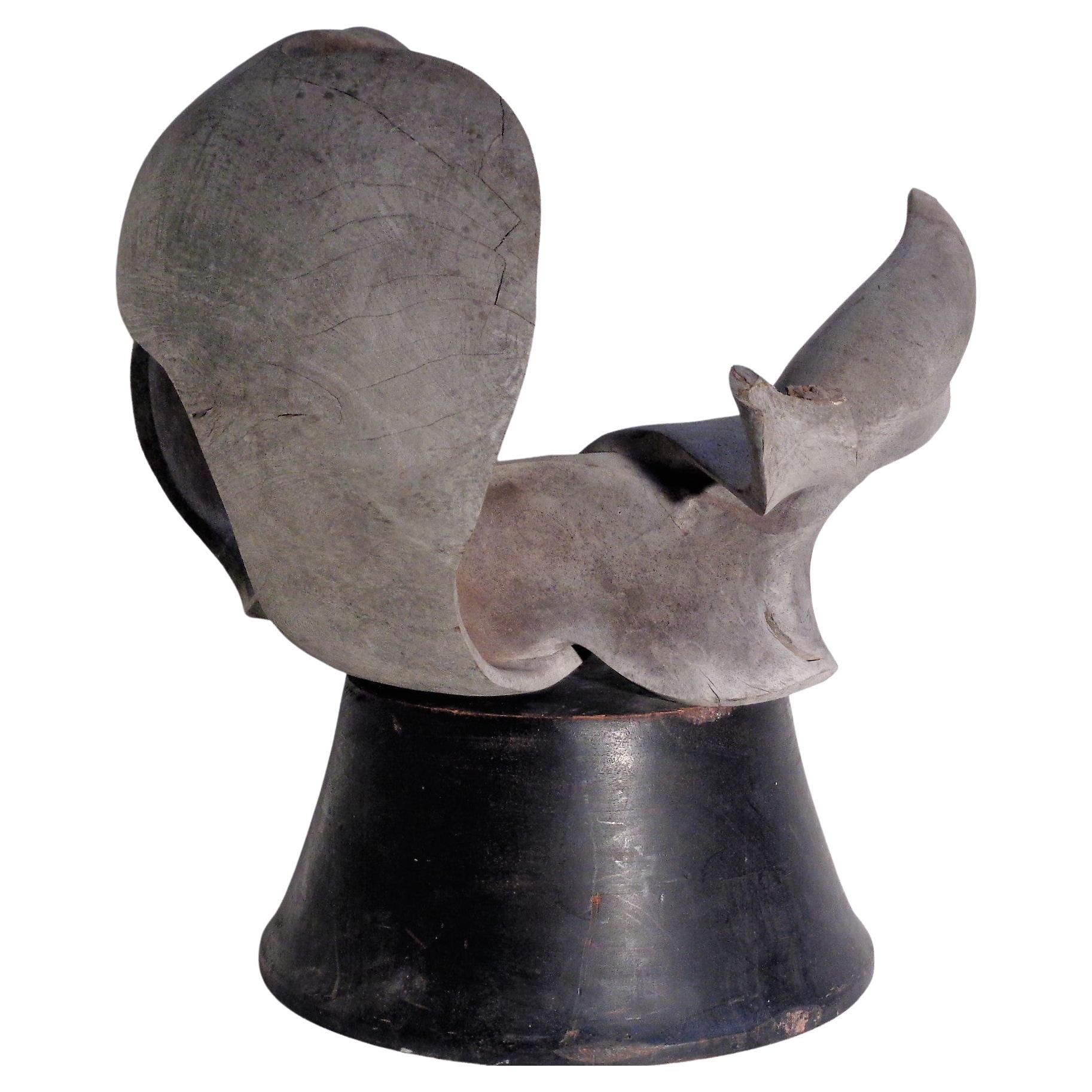 Large Organic Wood Sculpture, Circa 1960 For Sale at 1stDibs