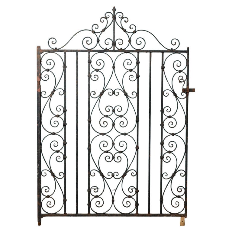 Wrought Iron Victorian Gates