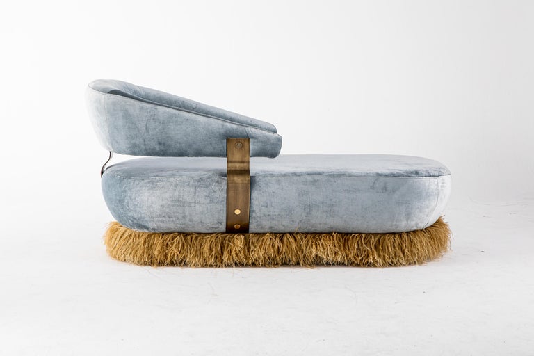 Large Ostrich Fluff Daybed by Egg Designs For Sale at 1stDibs