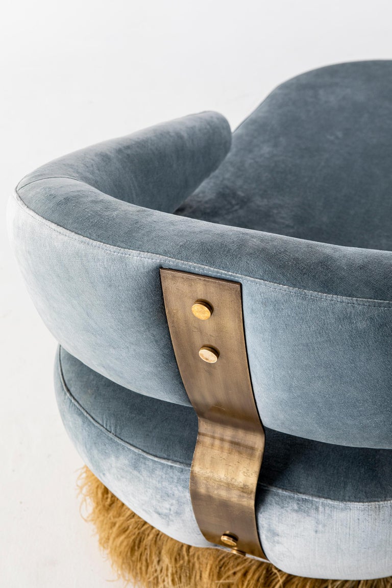 Large Ostrich Fluff Daybed by Egg Designs For Sale at 1stDibs