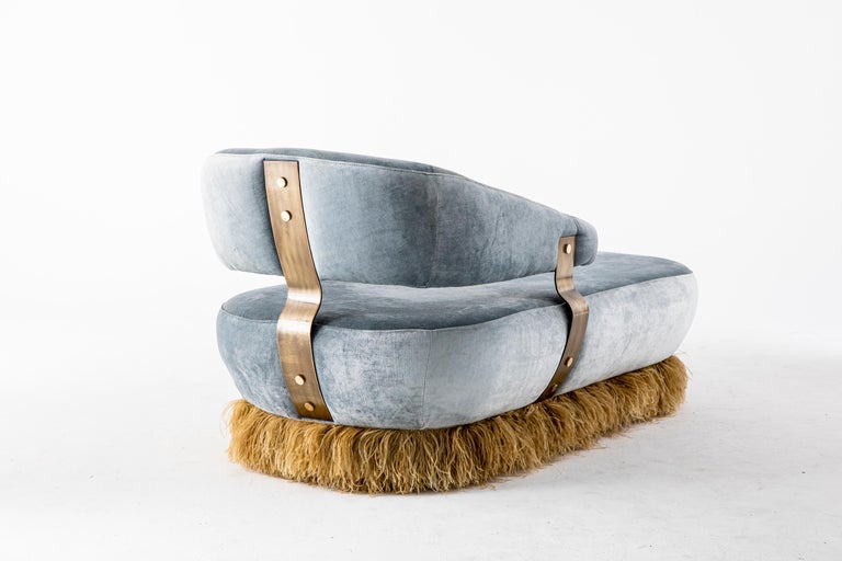 Large Ostrich Fluff Daybed by Egg Designs For Sale at 1stDibs