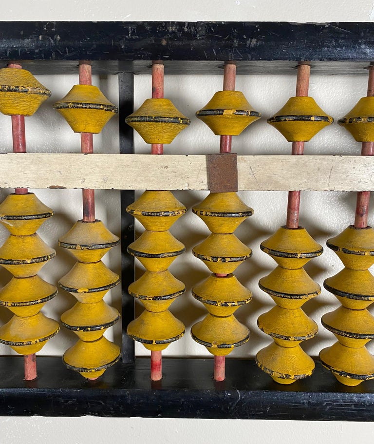 Large Oversized 1950s Wooden Japanese Soroban 'Abacus' School Teaching ...
