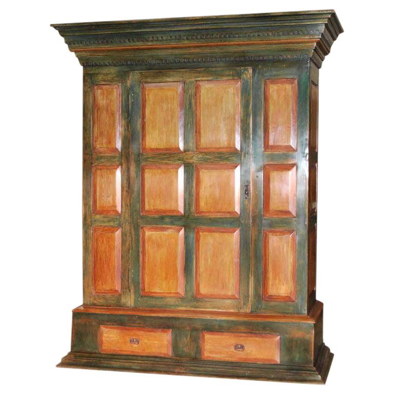 Large Painted Armoire at 1stDibs | painted armoire for sale, large ...