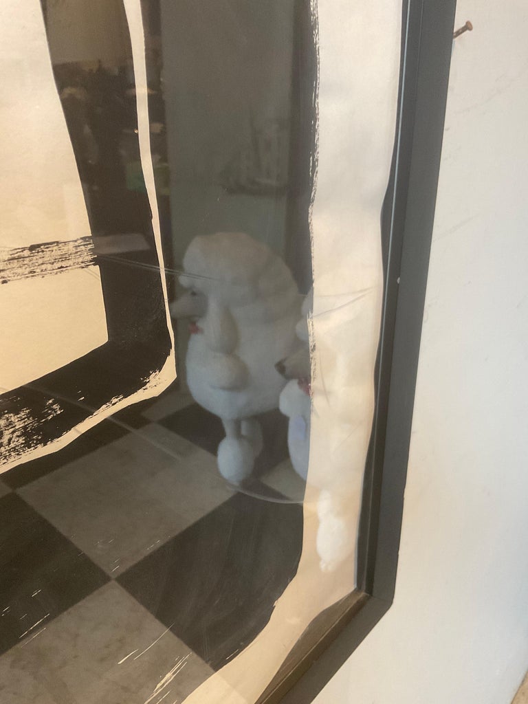 Large Painting Of Razor For Sale at 1stDibs