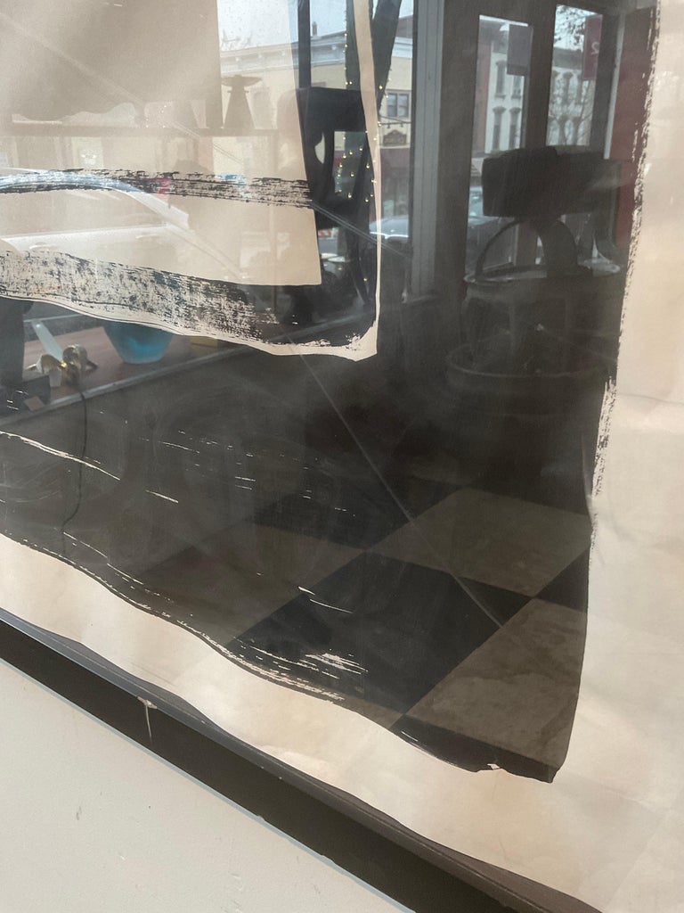 Large Painting Of Razor For Sale at 1stDibs