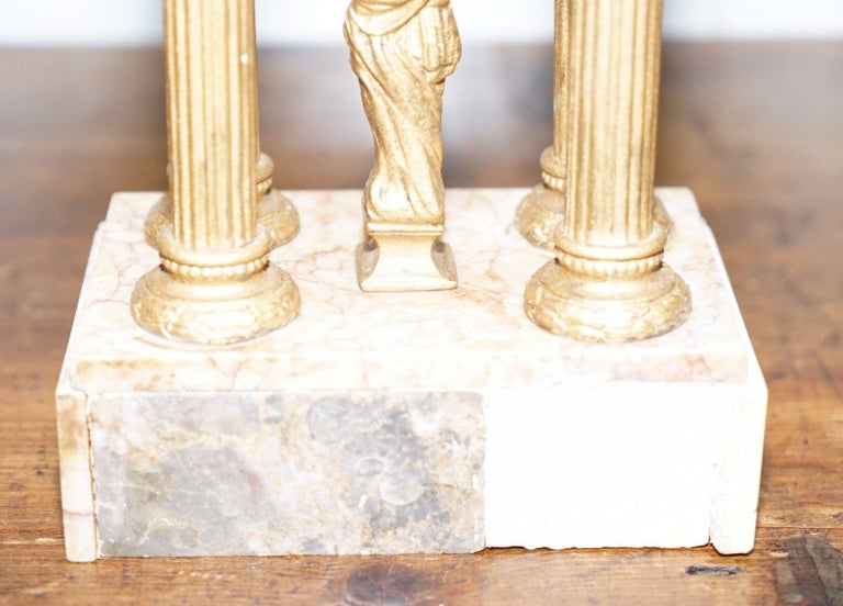 Large Pair of 1800s Roman Antique Grand Tour Marble Sculptures Statues ...