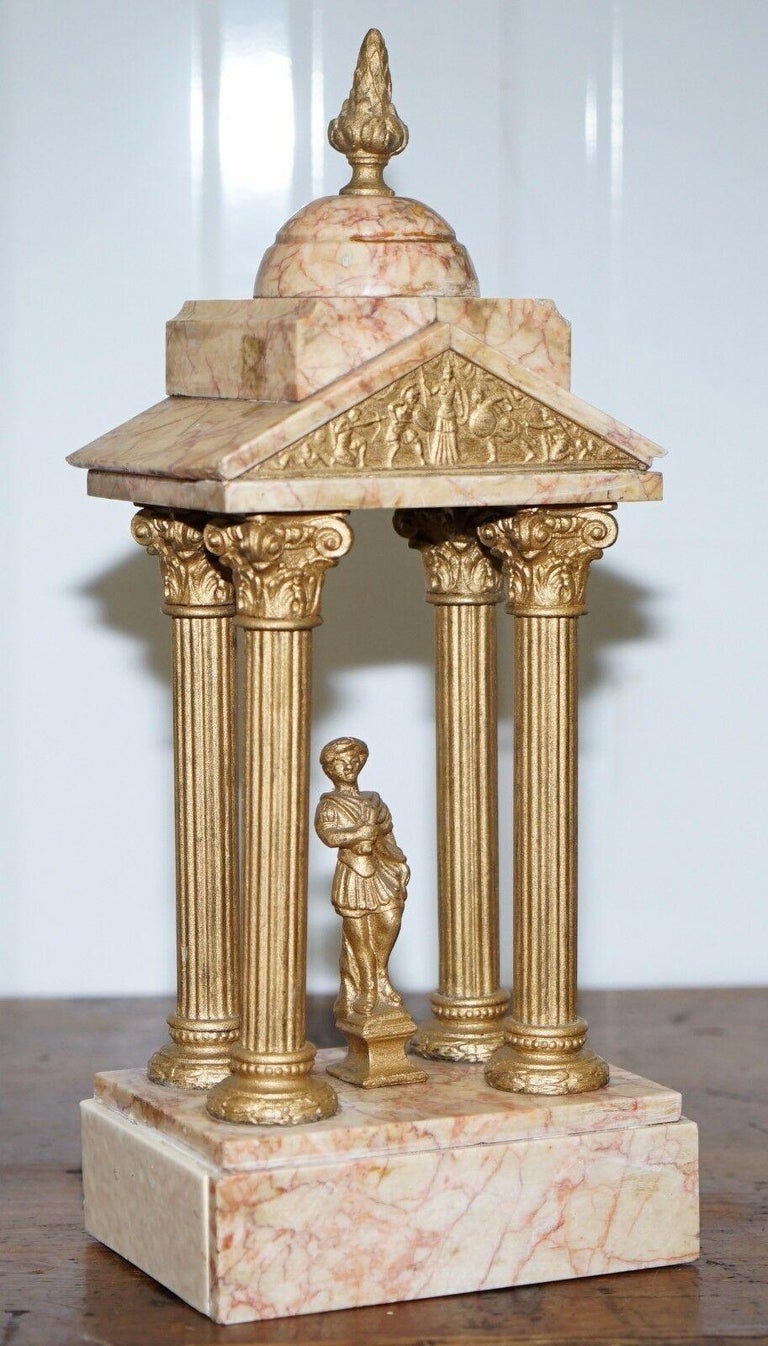 Large Pair of 1800s Roman Antique Grand Tour Marble Sculptures Statues ...