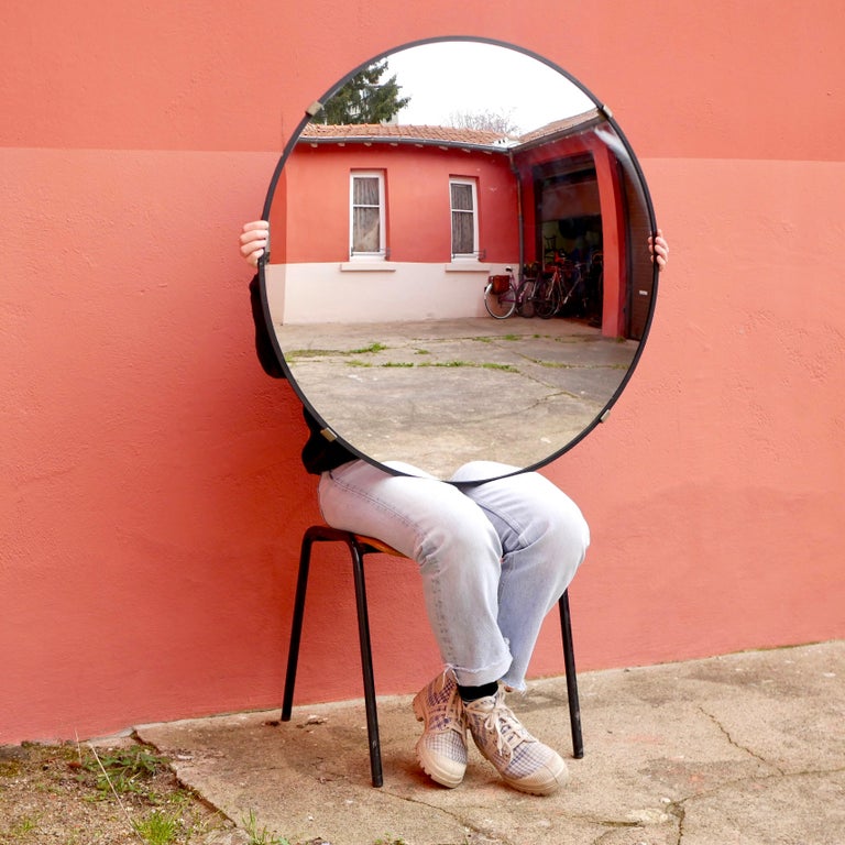 Large Pair of French Convex Mirrors Diameter, from Urban Furniture ...