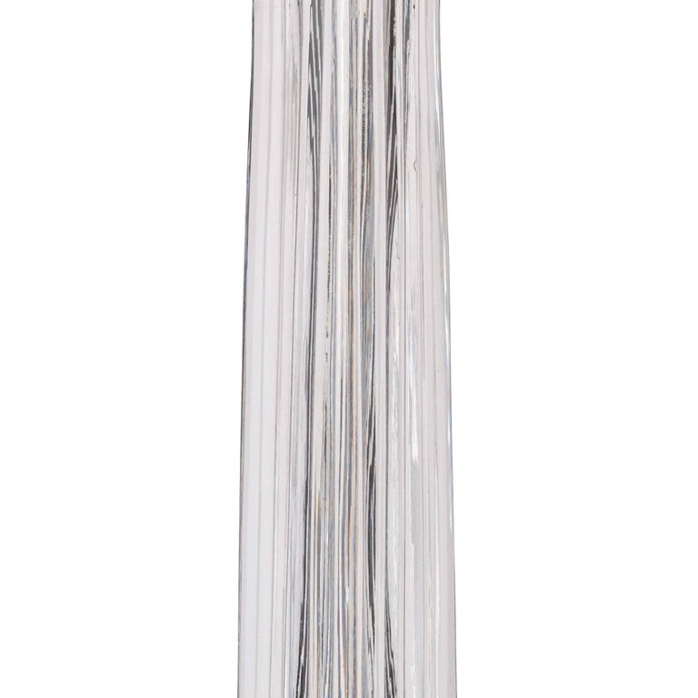 Large Pair of Glass Lamp Stands with Gilt Bases For Sale at 1stDibs