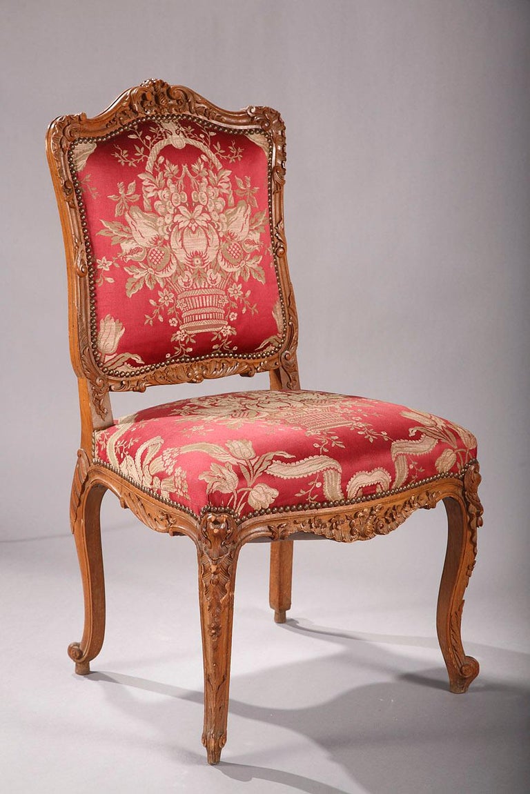 Large Pair of Regence Style Chairs at 1stDibs