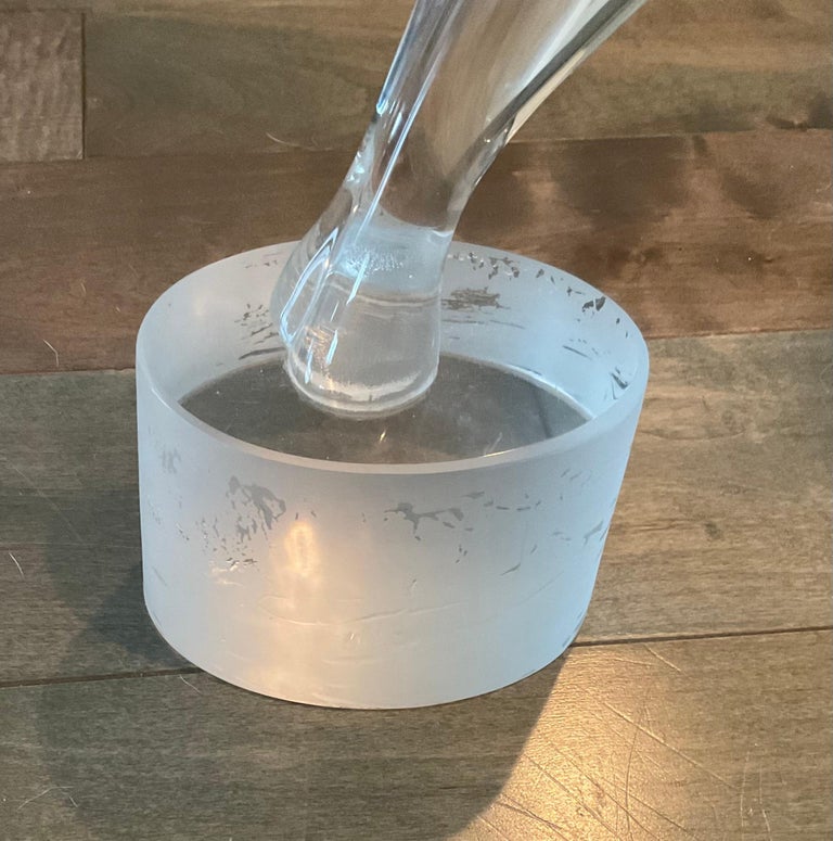 Large Pair Renato Anatra Murano Art Glass Dancer Figures Sculpture ...