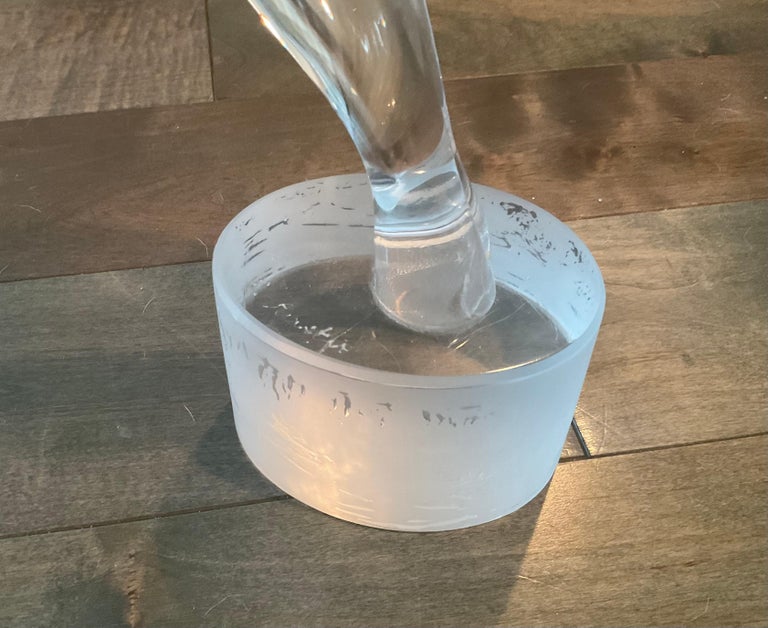 Large Pair Renato Anatra Murano Art Glass Dancer Figures Sculpture ...