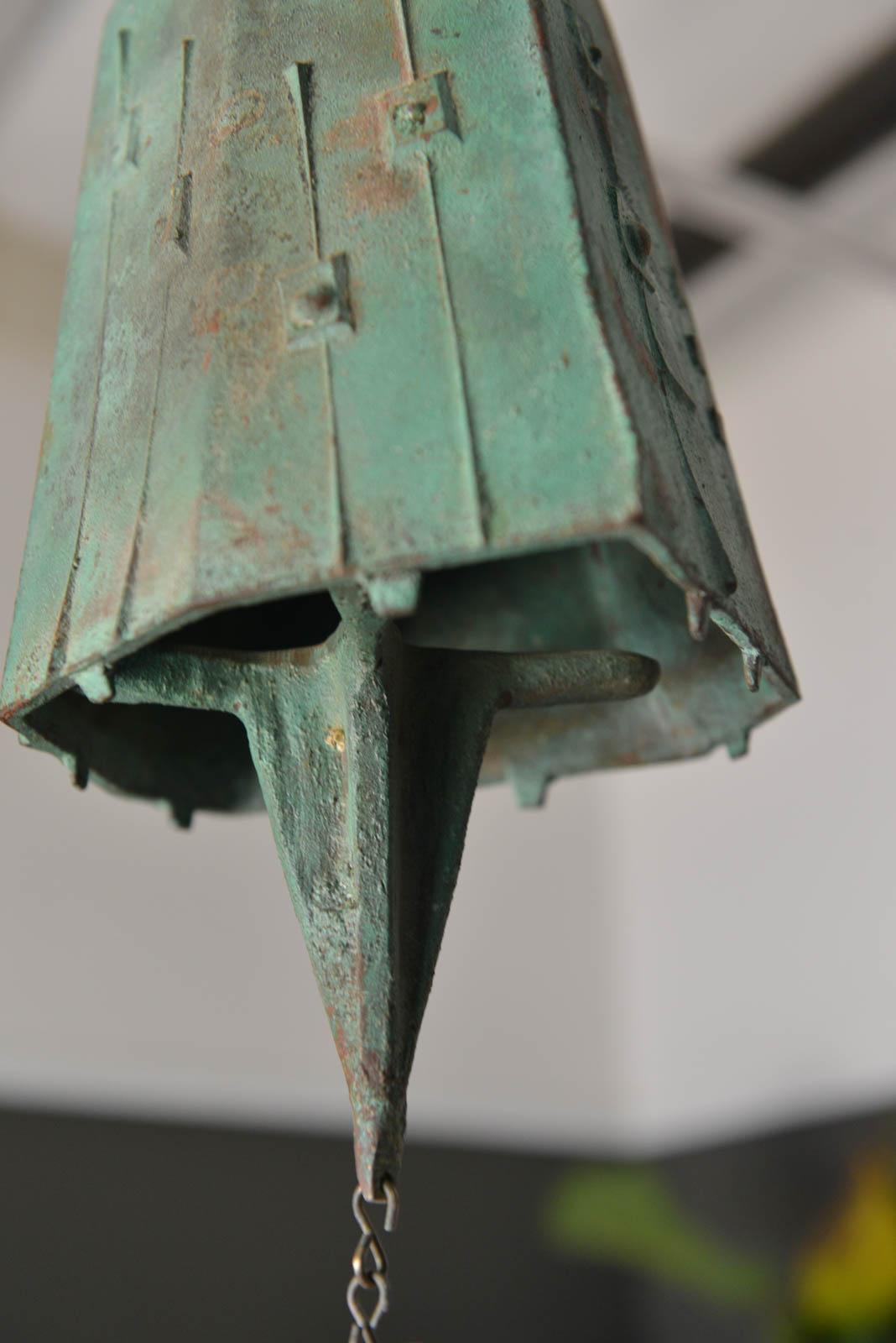 Large Paolo Soleri Bronze Windbell, circa 1970 at 1stDibs