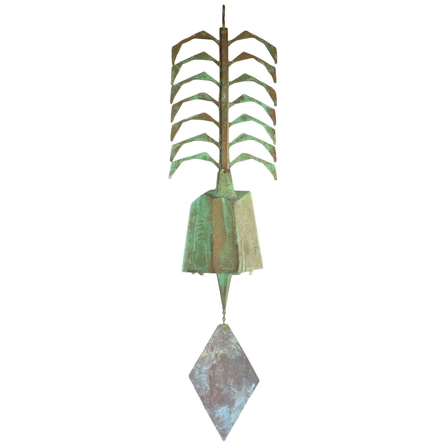 Vintage Cast Aluminum Bell, Circa 1970's For Sale at 1stDibs