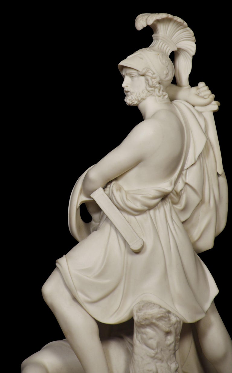 Large Parian Figure Group For Sale at 1stDibs