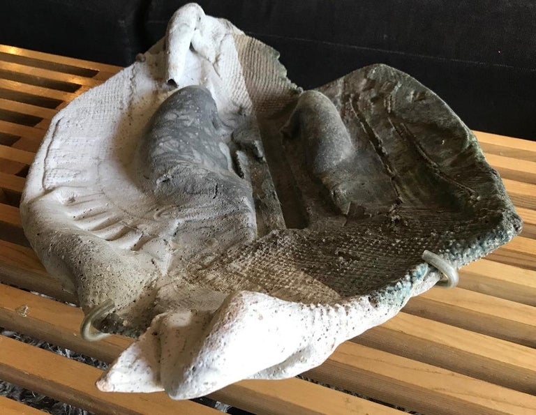 Paul Soldner Signed Large Abstract Modern Ceramic Pottery Wall Relief ...