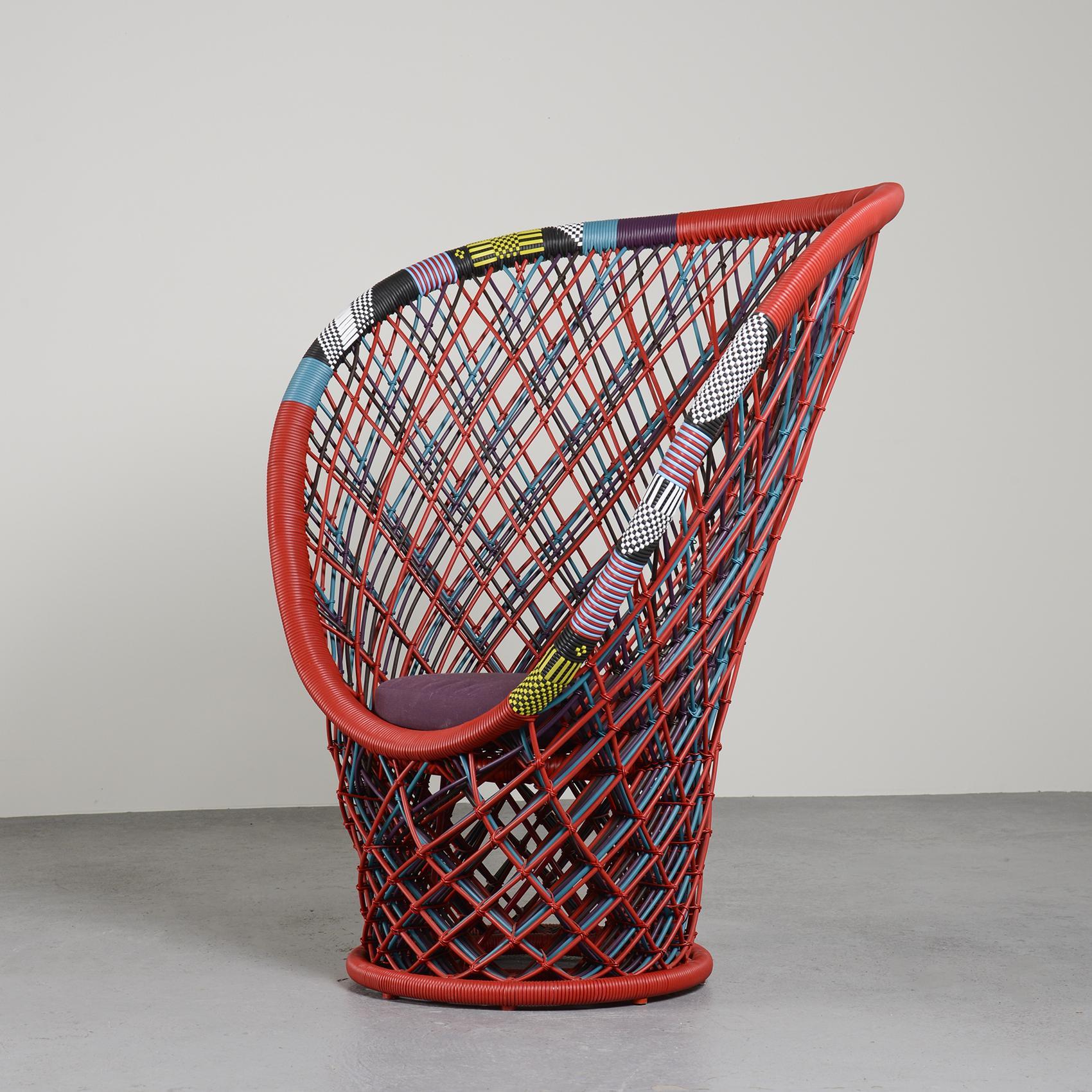 Large Pavo Real Armchair, Patricia Urquiola for Driade For Sale at 1stDibs