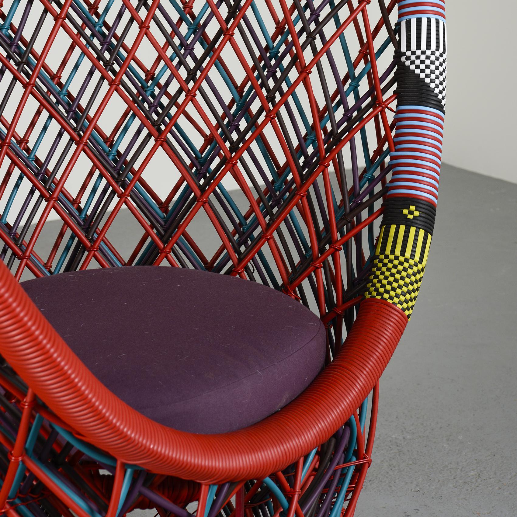 Large Pavo Real Armchair, Patricia Urquiola for Driade For Sale at 1stDibs