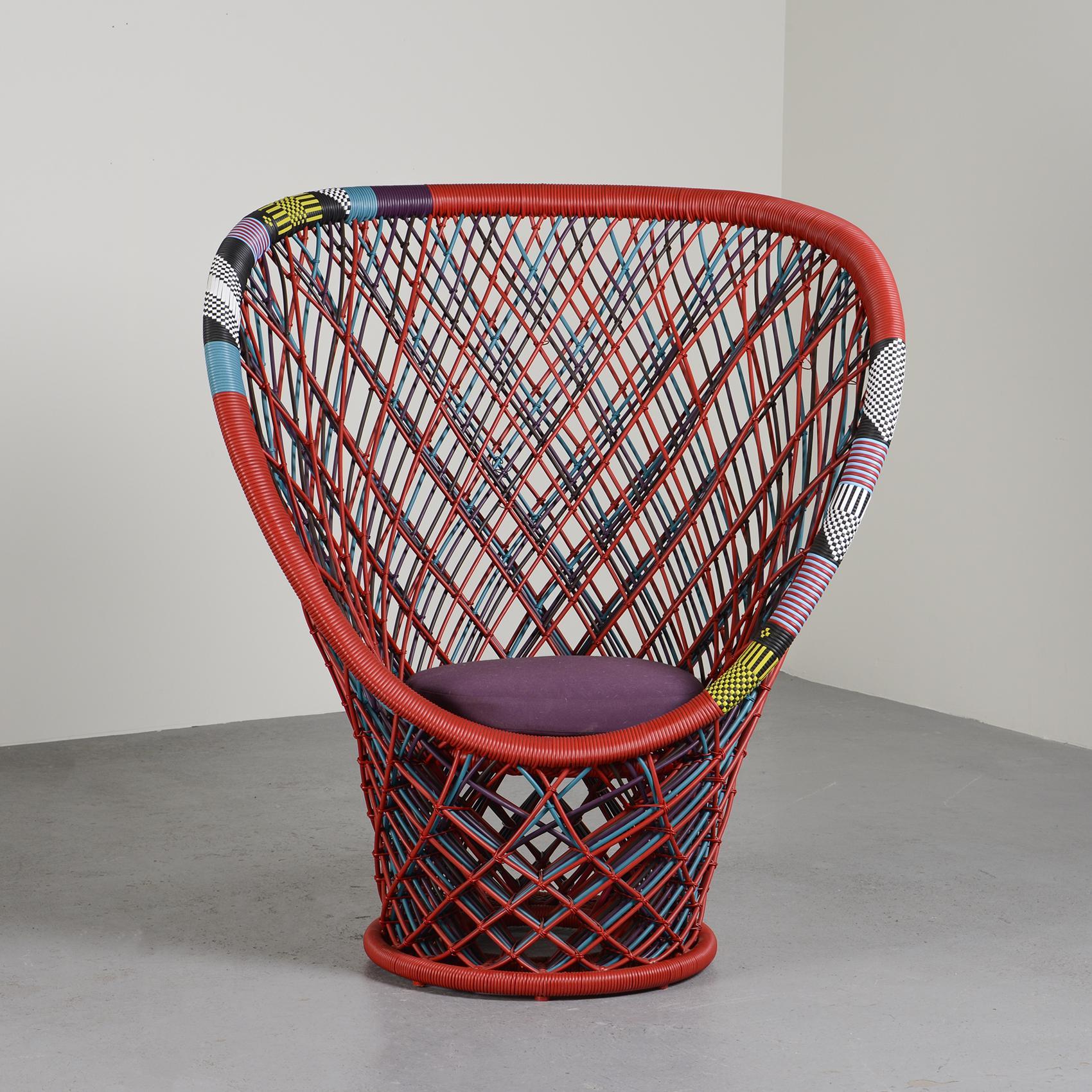 Large Pavo Real Armchair, Patricia Urquiola for Driade For Sale at 1stDibs