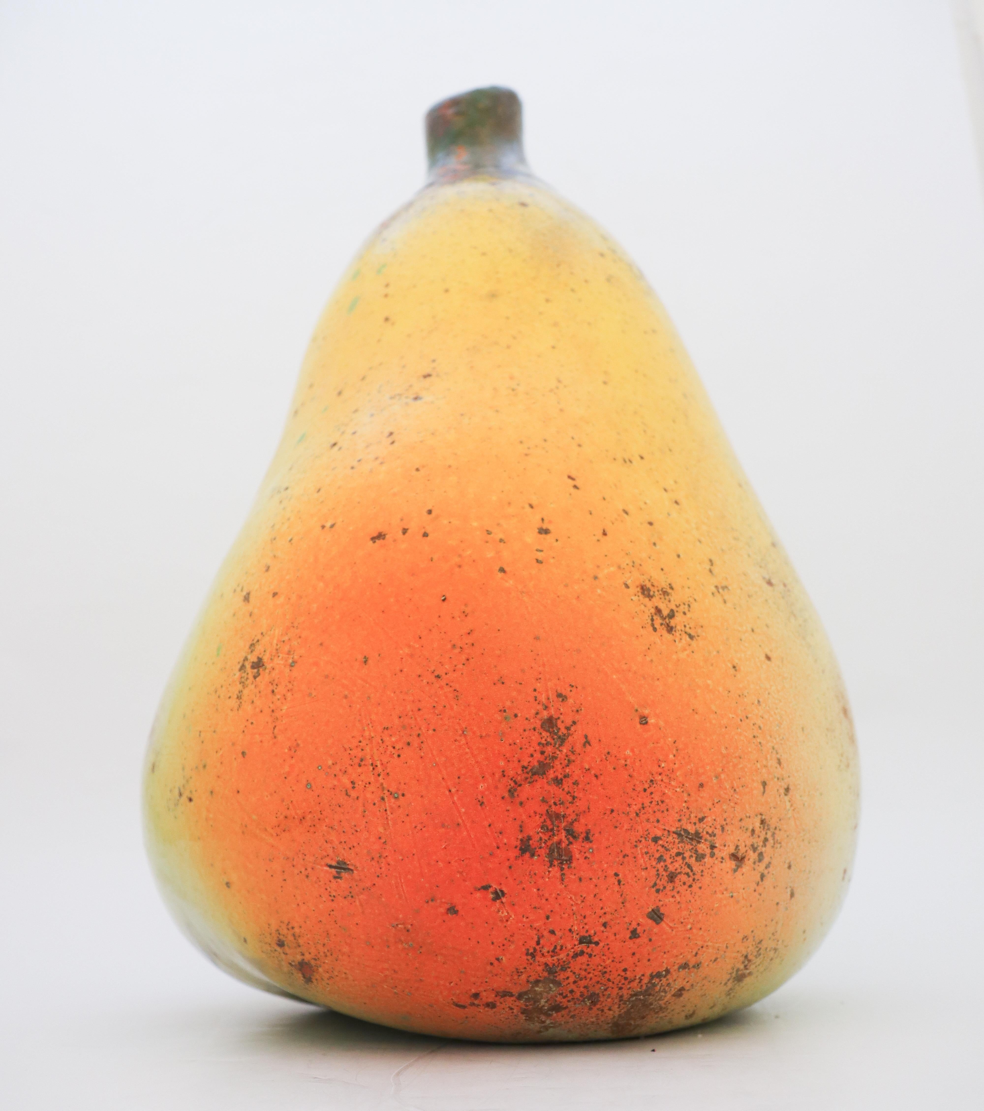 Large Pear Sculpture, Ceramics by Hans Hedberg, Biot, France ...
