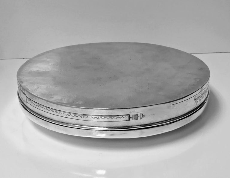 Large Persian Silver Box Tehran, circa 1920 at 1stDibs