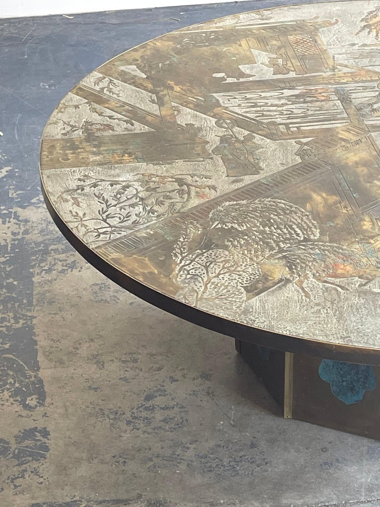 Large Philip and Kelvin LaVerne “Chan” Coffee Table at 1stDibs