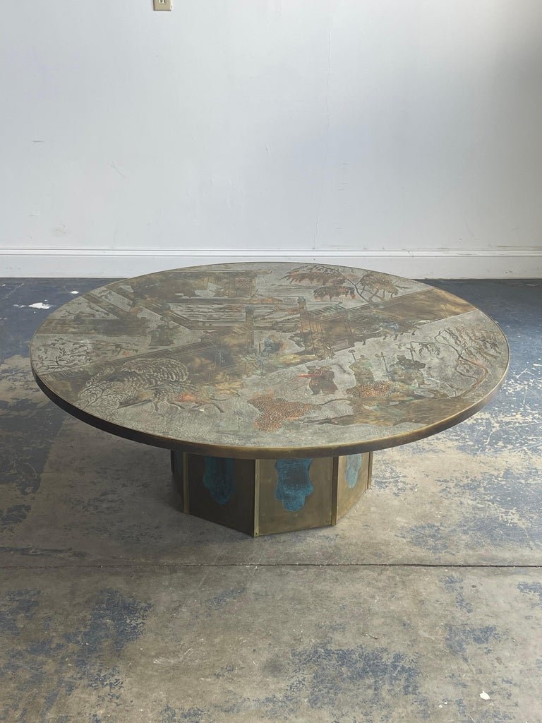 Large Philip and Kelvin LaVerne “Chan” Coffee Table at 1stDibs