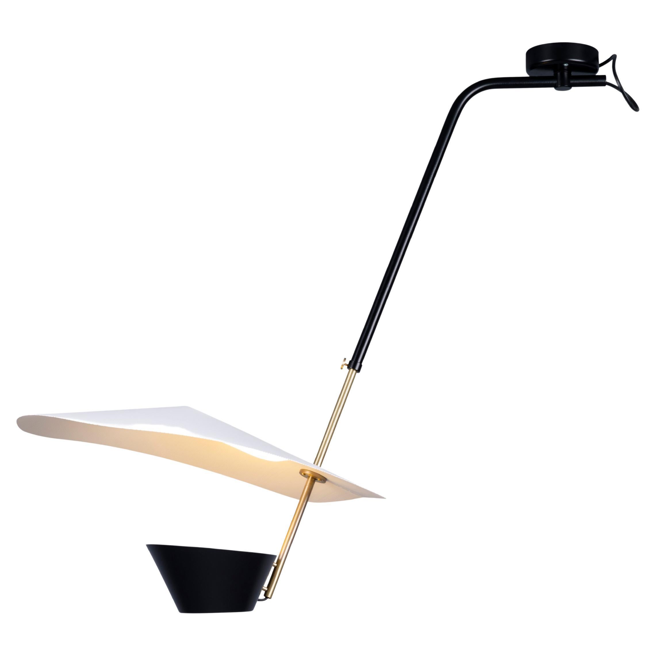 Pierre Guariche Swing Arm Ceiling Fixture at 1stDibs | swing arm ...