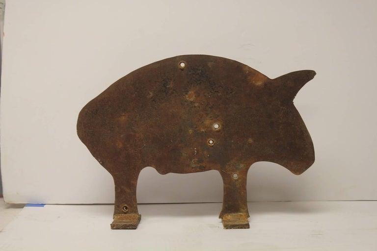Large Pig Carnival Shooting Gallery Target at 1stDibs