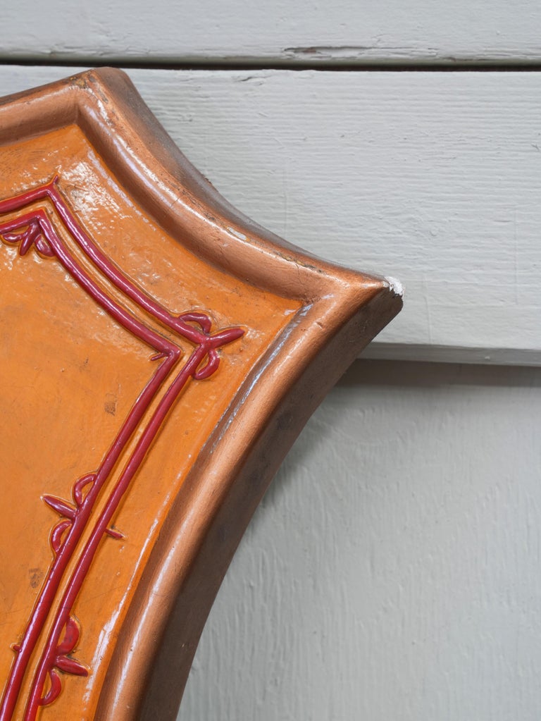 Large Plaster Coat of Arms at 1stDibs