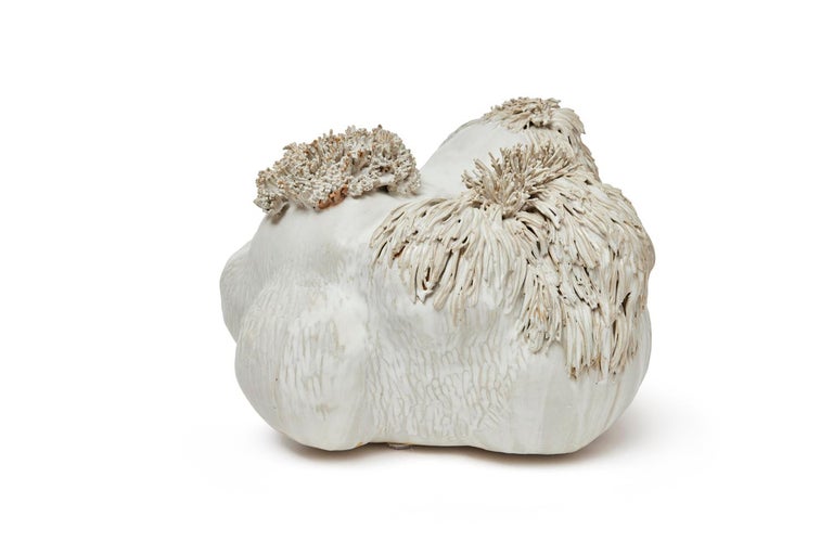 Large Pom Sculpture in Glazed Ceramic by Trish DeMasi For Sale at 1stDibs