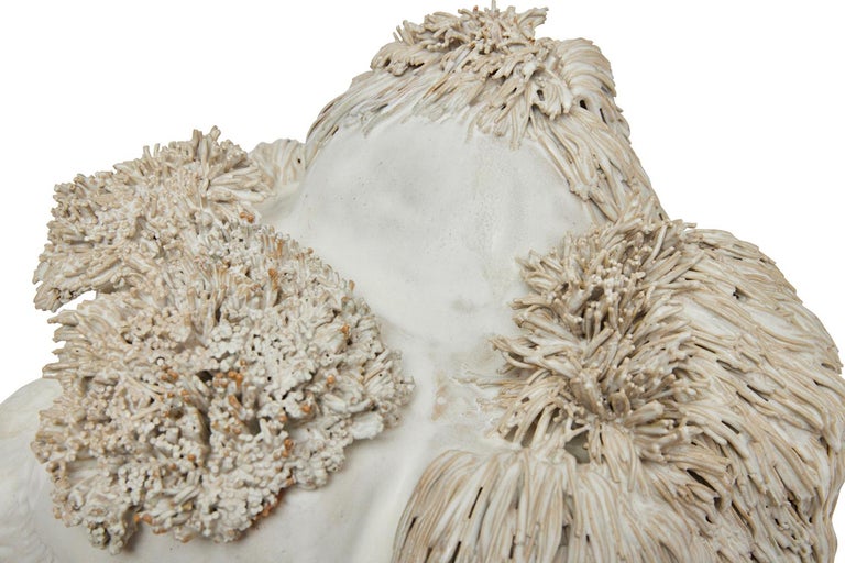Large Pom Sculpture in Glazed Ceramic by Trish DeMasi For Sale at 1stDibs