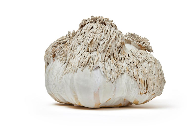 Large Pom Sculpture in Glazed Ceramic by Trish DeMasi For Sale at 1stDibs