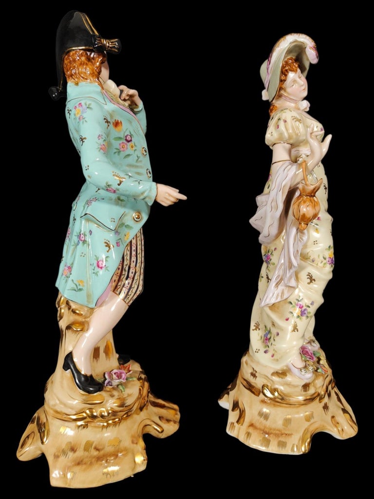 Large Porcelain Figures 20th Century For Sale at 1stDibs