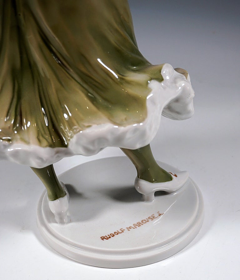 Large Porcelain Figurine 'Cabaret', by R. Marcuse, Rosenthal Selb ...
