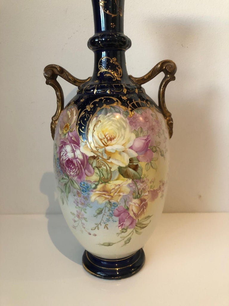 Large Porcelain Vase Royal Bonn For Sale at 1stDibs