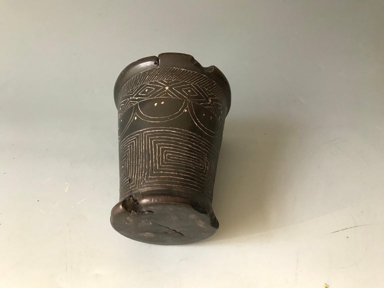 Large Spanish Colonial Post Inca South American Kero Cup Peru For Sale ...