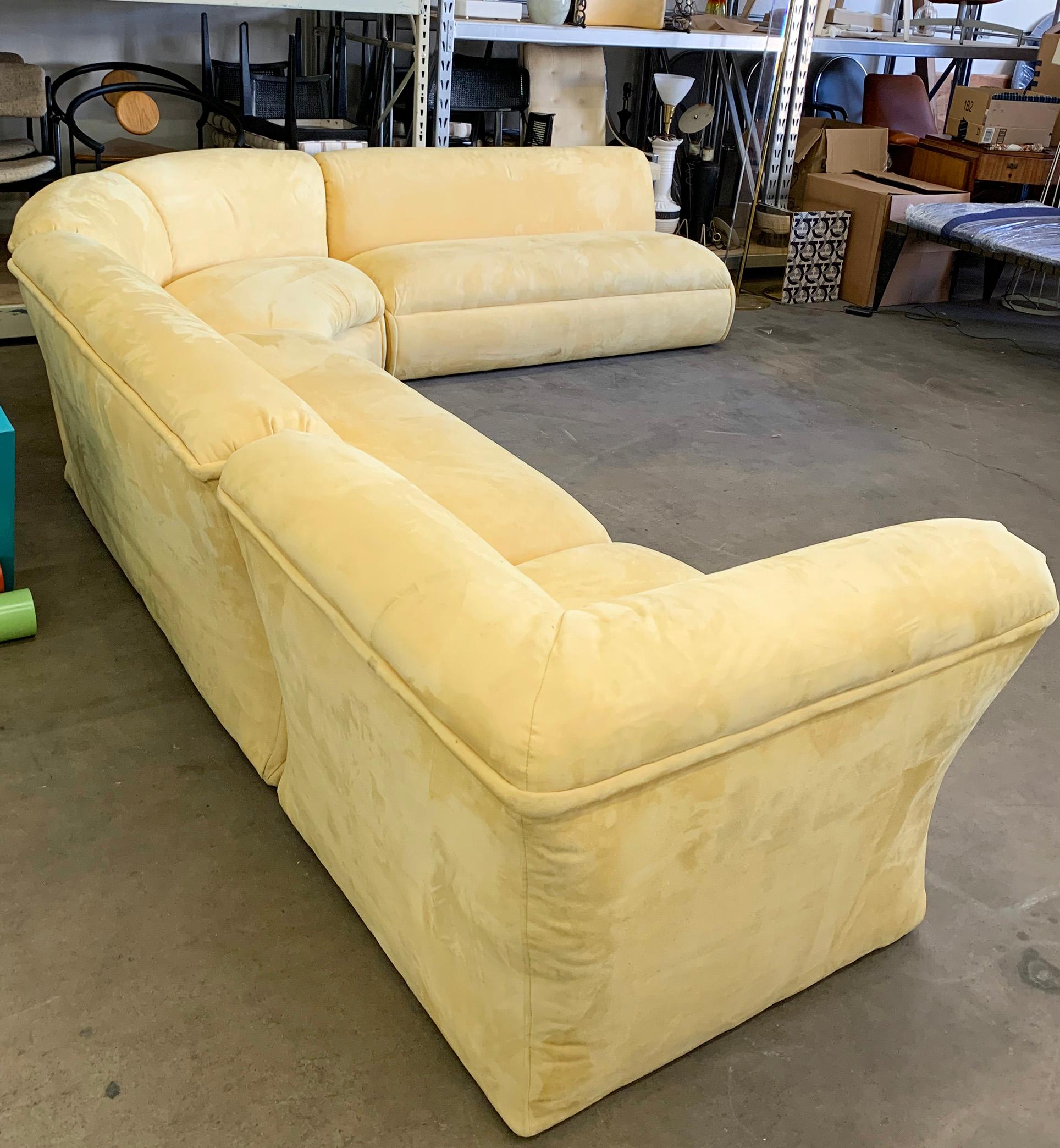 Large Postmodern 4-Piece Sectional Sofa, 1980s at 1stDibs | post modern ...