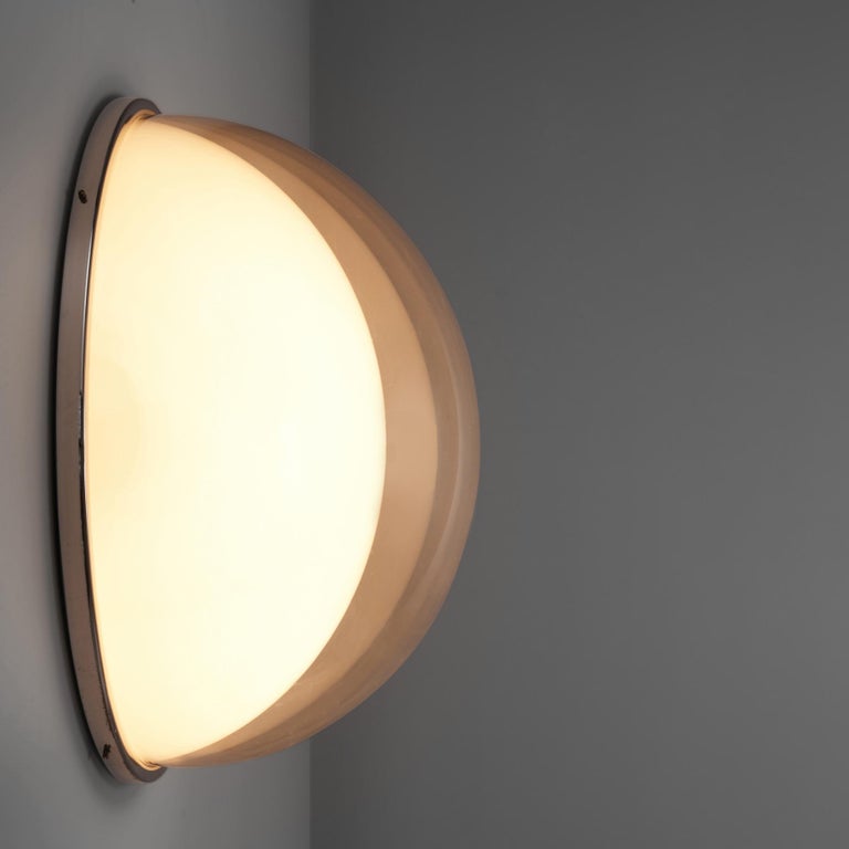 Large Postmodern Semicircular Ceiling Light For Sale at 1stDibs