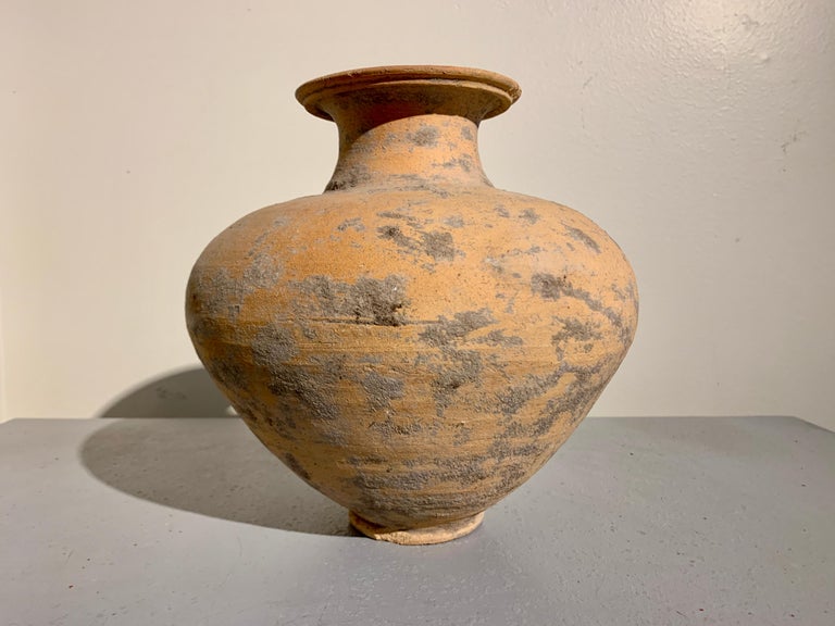 Large Pottery Kendi, Mon Dvaravati Period, 6th - 10th Century, Thailand ...